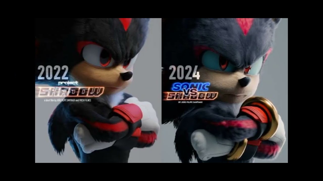 Sonic e Shadow do João Filipe Santiago Andes e Depois - YouTube