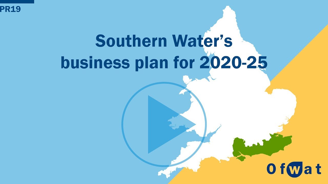 Southern Water's business plan for 2020-25 - YouTube