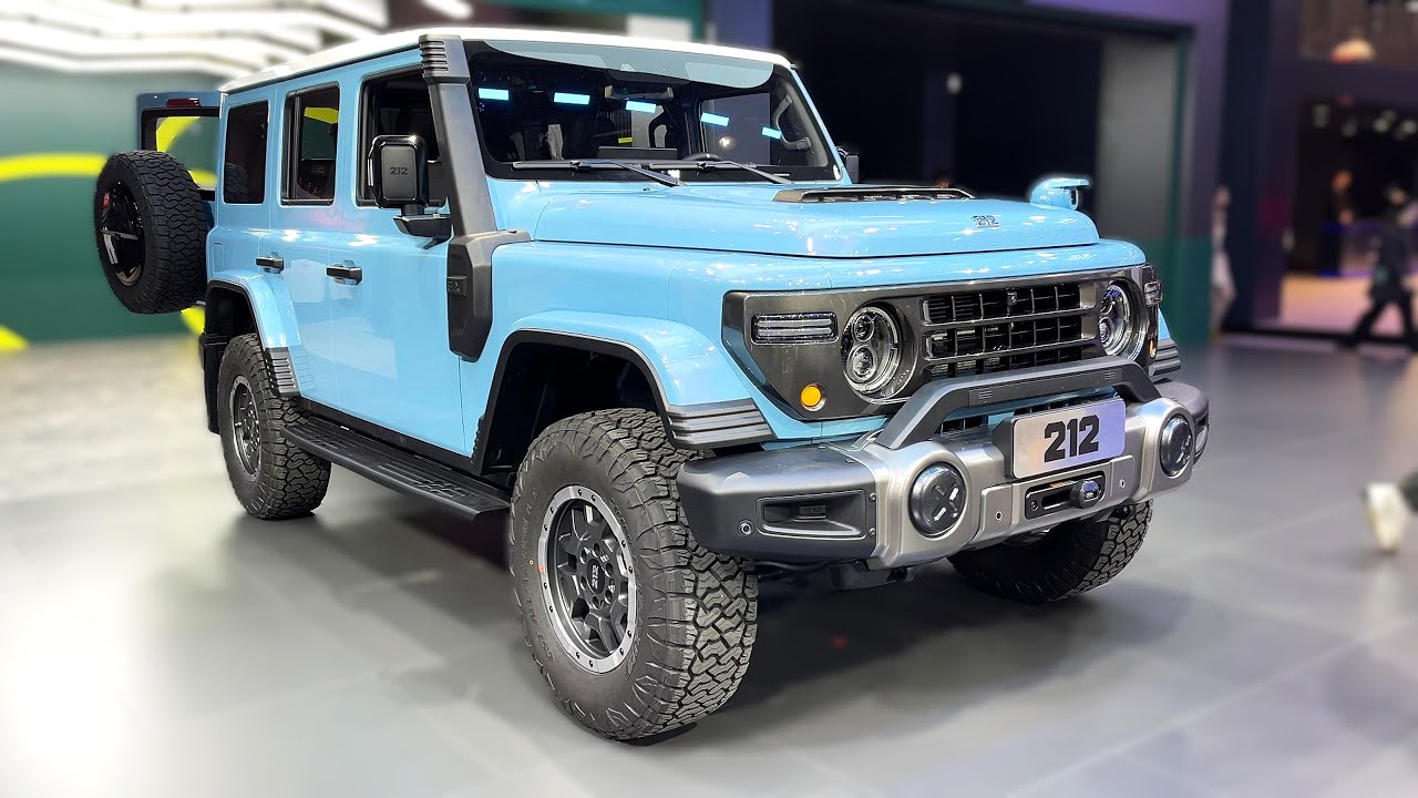 All New 2025 BAW 212 T01 2.0T 8AT Walkaround—Guangzhou Motor Show 2024 | 4K - YouTube