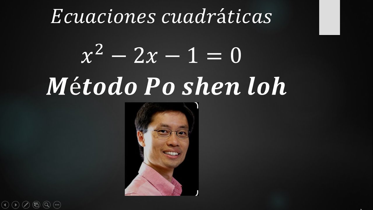 ECUACIONES CUADRÁTICAS | Método Po Shen Loh - ejemplo 3 - YouTube