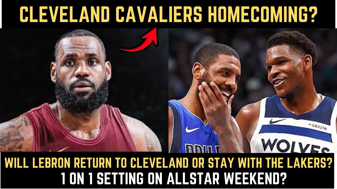 Edwards is Confident he can guard Kyrie 1on1! | Will LBJ Return to the ...