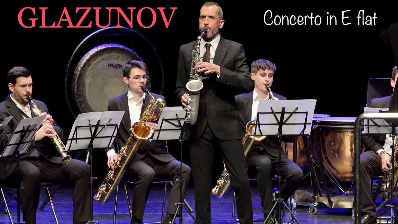 Alexander Glazunov: Concerto in E flat Op.109 for Alto Saxophone. - YouTube