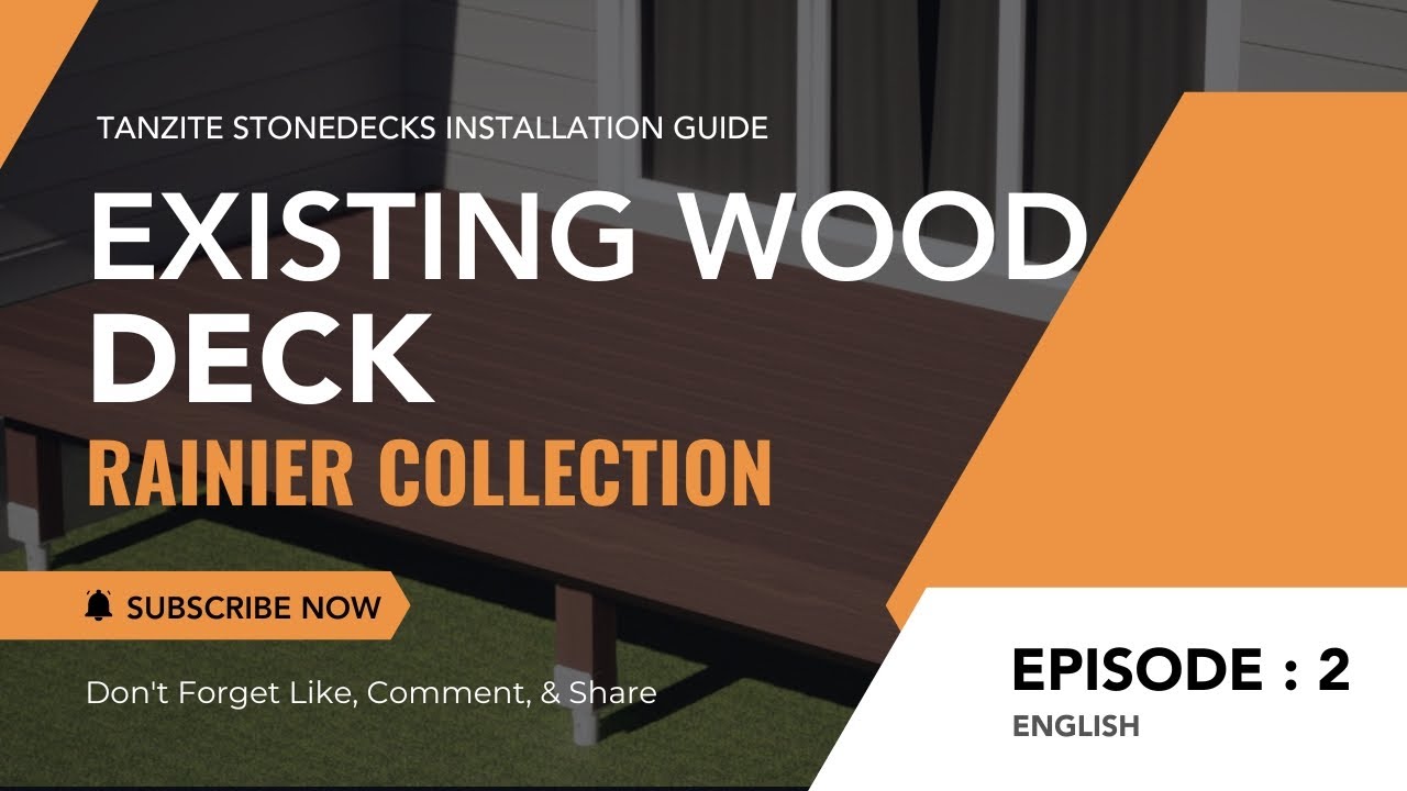 Upgrade Your Existing Wood Deck: Tanzite Stonedecks Rainier Collection ...