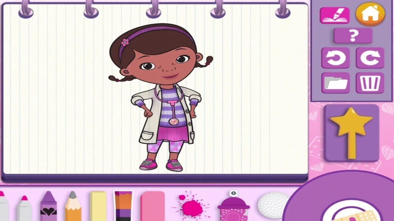 Disney color and play Doc McStuffins Color and Play Disney Junior ...