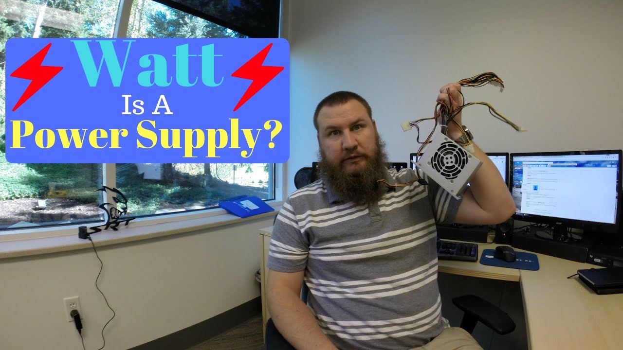 What Powers a Computer? Power Supply Explained - YouTube