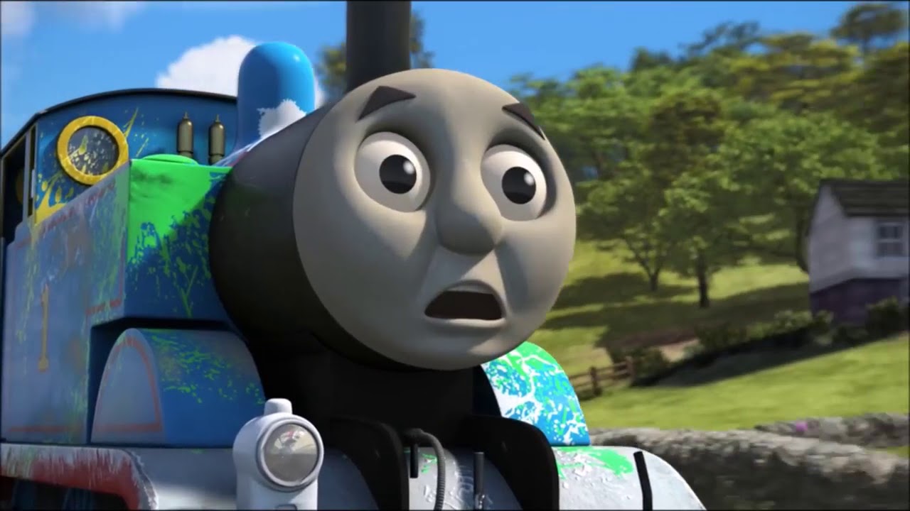 THOMAS Train The Great Race Jumping The Bridge!! - YouTube