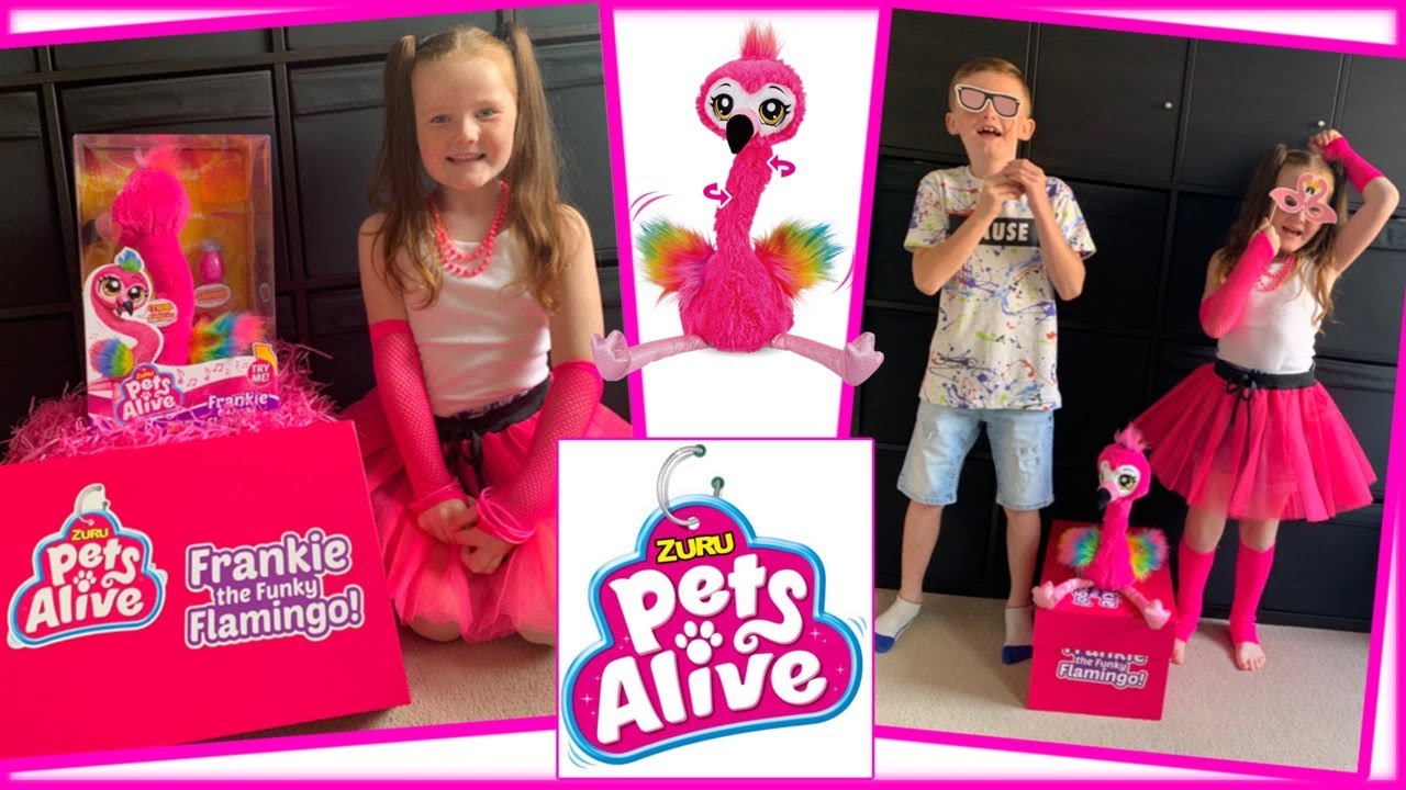 Kids Dancing With Frankie The Funky Flamingo - YouTube