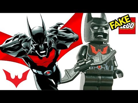 Fake Lego Batman Beyond Terry McGinnis DC Heroes Custom Minifigure ...