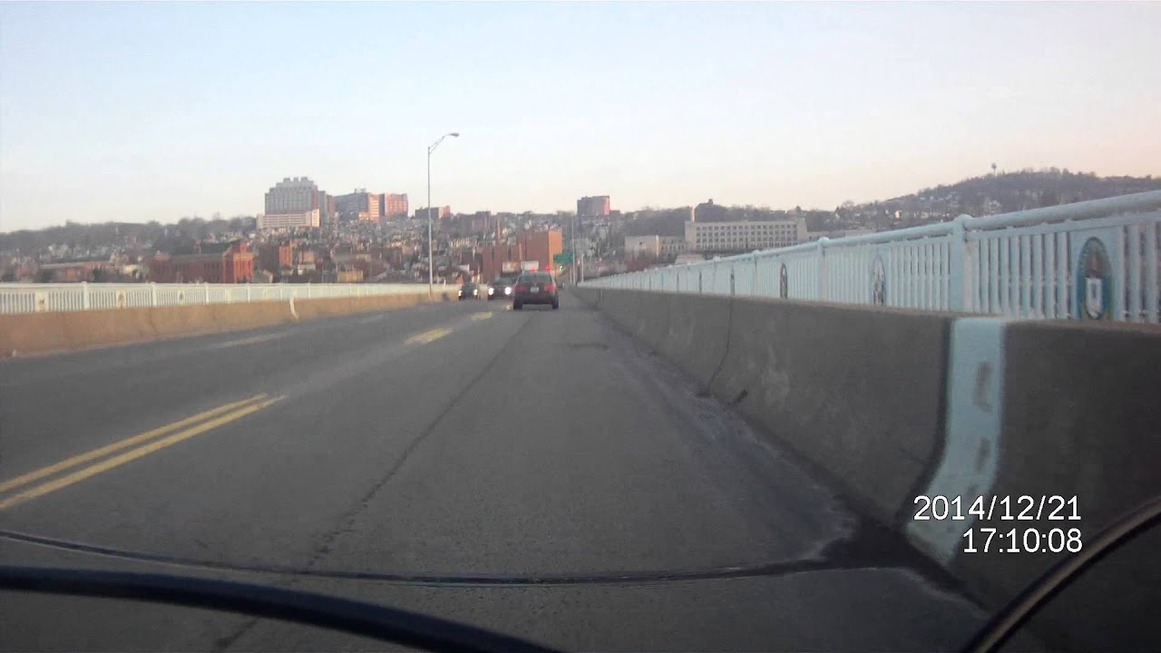 Raised bump on 40th St Bridge - YouTube