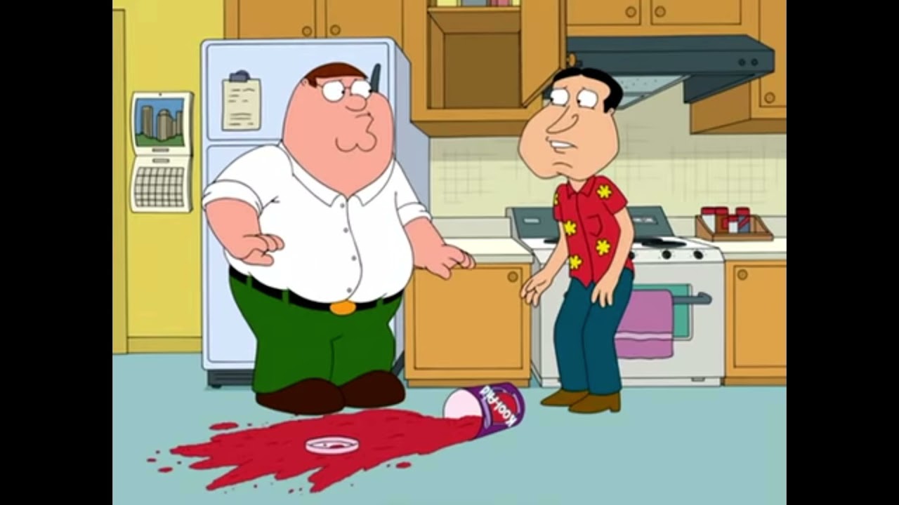 Family Guy-Quagmire spills Kool Aid - YouTube