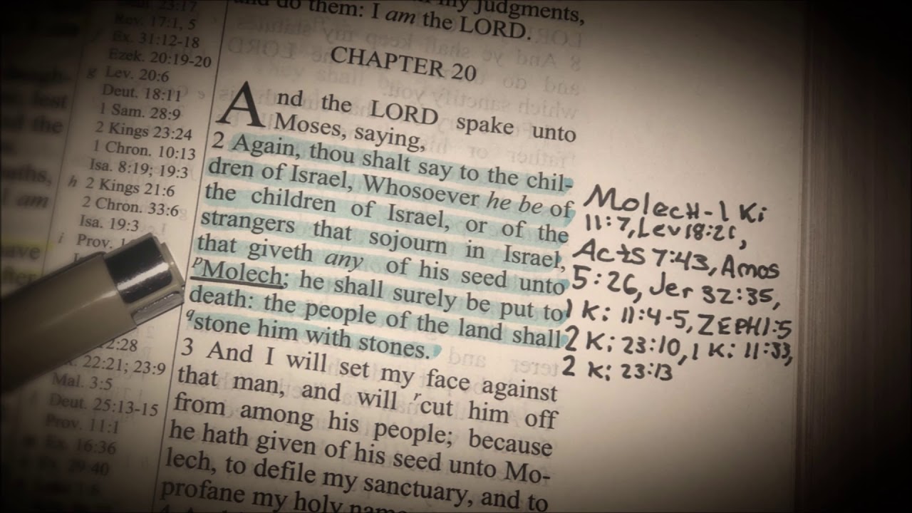 False God Molech & Idol Worship In 2017 - YouTube