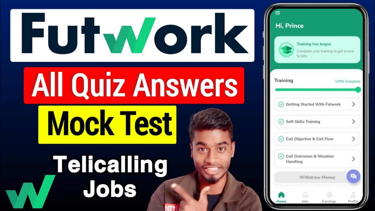Futwork All Quiz answers & Live Mock Call test Pass || Telicaller Jobs ...