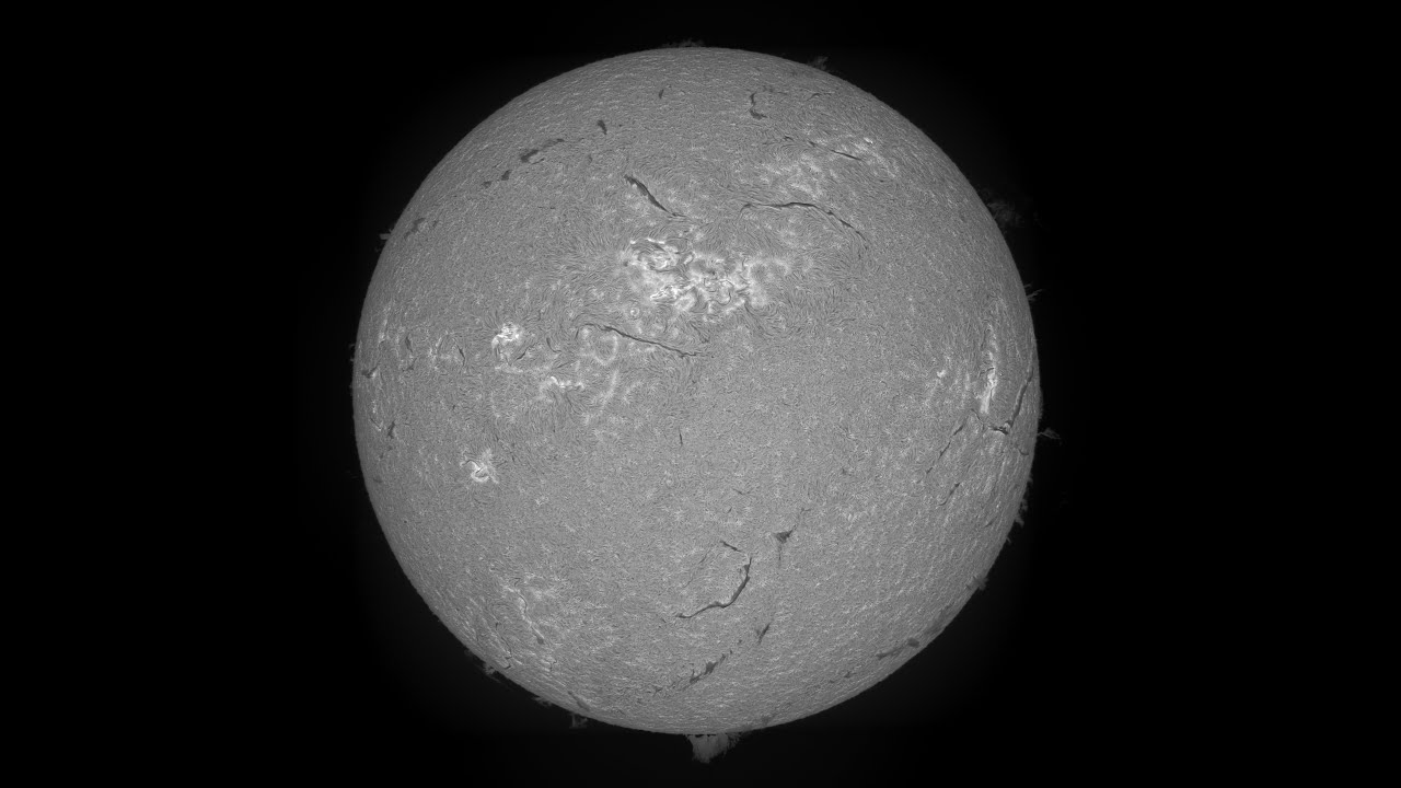 The Solar Hydrogen Alpha Line - YouTube