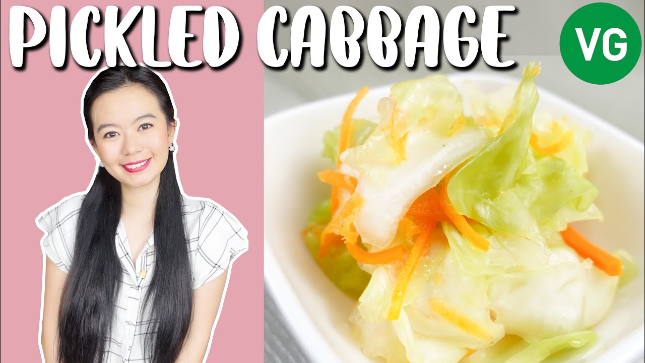 4 Ingredients TAIWANESE PICKLED CABBAGE - YouTube