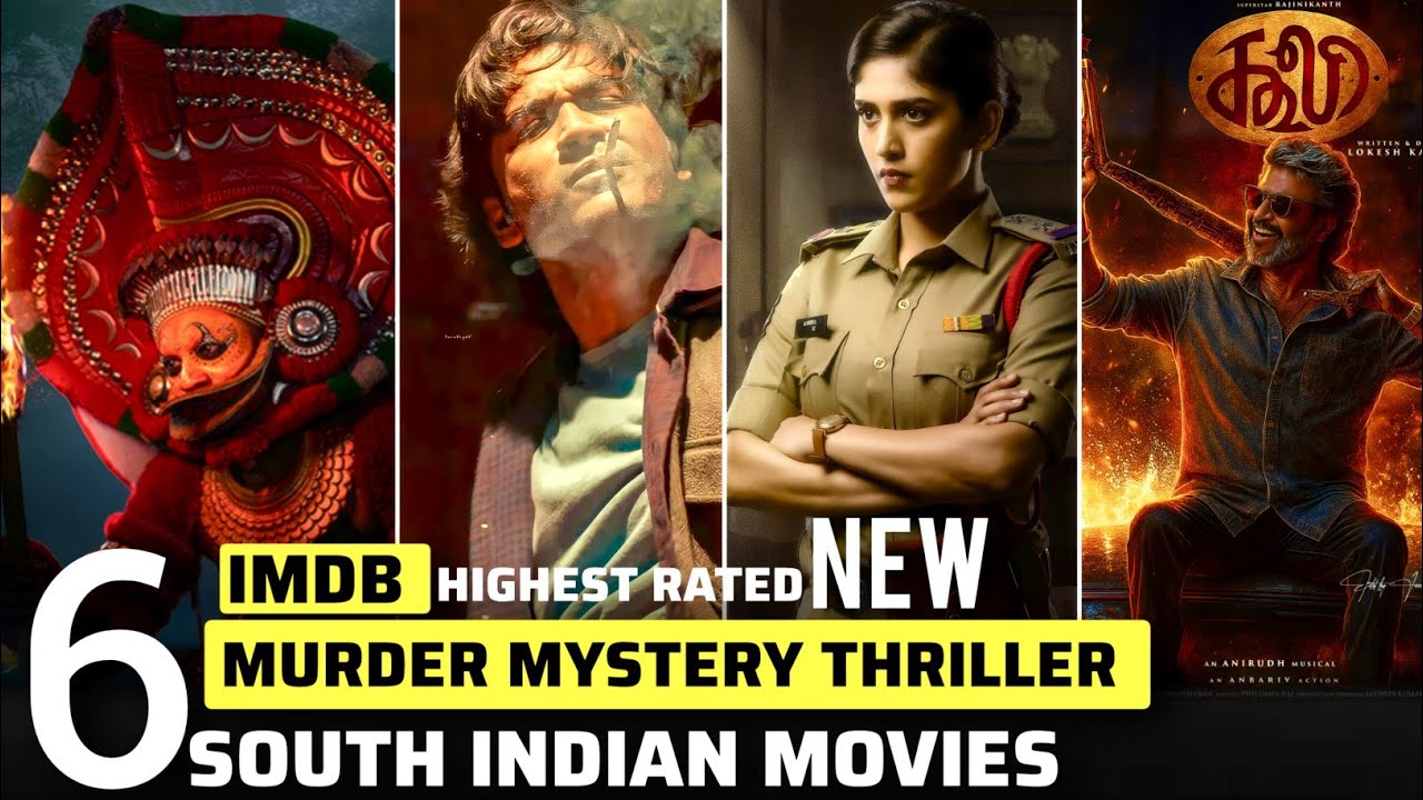 Top 6 south murder mystery movies dubbed in hindi | new South Movies ...