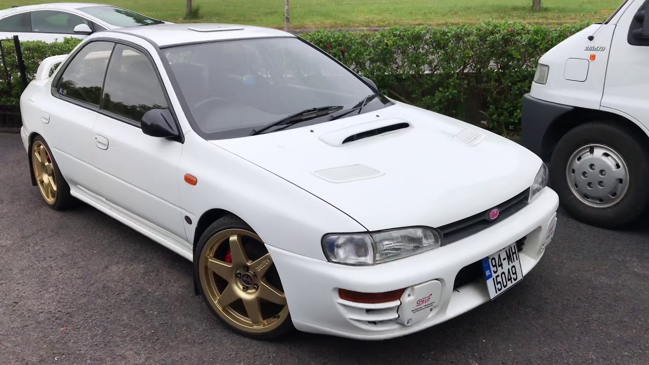Subaru Impreza wrx sti ( GC8 ) walkaround - YouTube