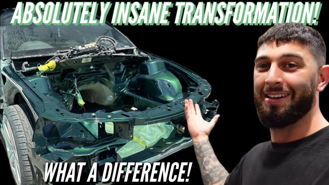 1000WHP+ VY CLUBSPORT BUILD FINALLY GETS THE ENGINE BAY PAINTED - YouTube