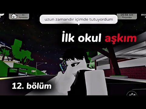 İlk, okul aşkım | 12. Bölüm (mini dizi) #roblox #robloxbrookhaven #robloxbrookhavenrp