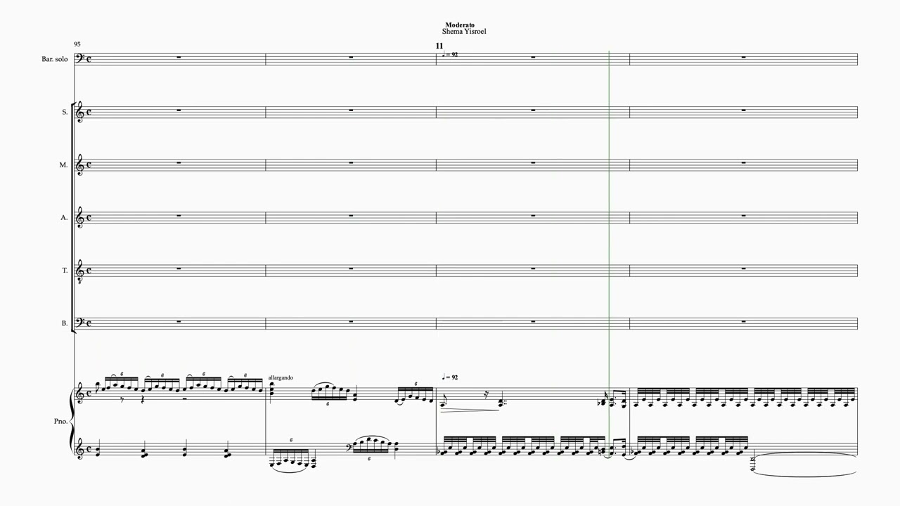 Bloch AH Part 1 8 staves alto - YouTube