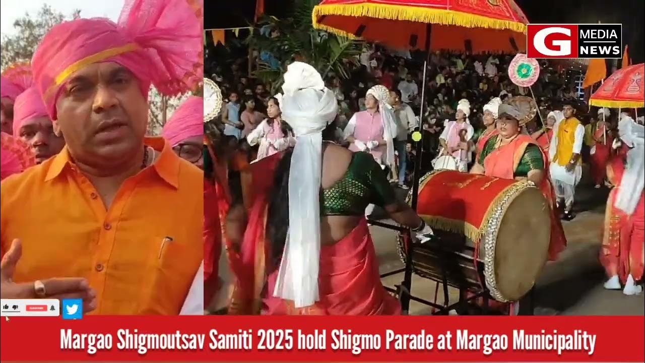 Margao Shigmoutsav Samiti 2025 hold Shigmo Parade at Margao Municipality. - YouTube