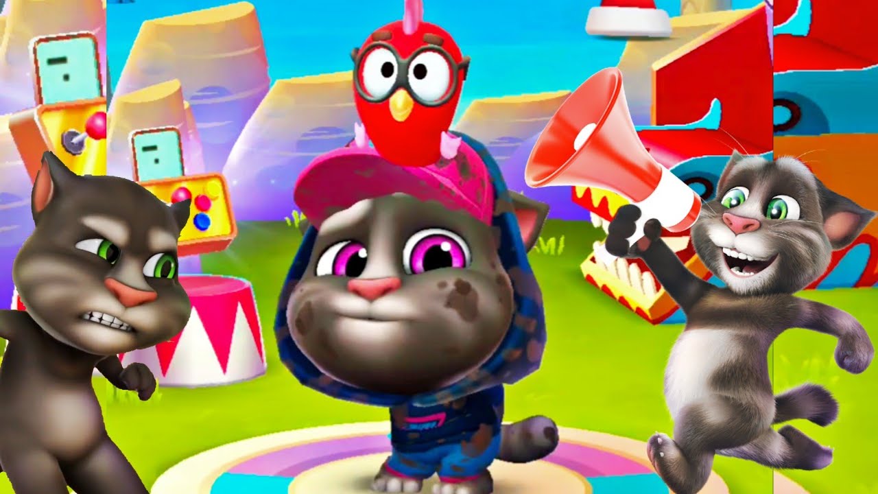 My Talking Tom 2 😺 Fun with baby tom 😹 New video talking Tom shorts 😁 ...