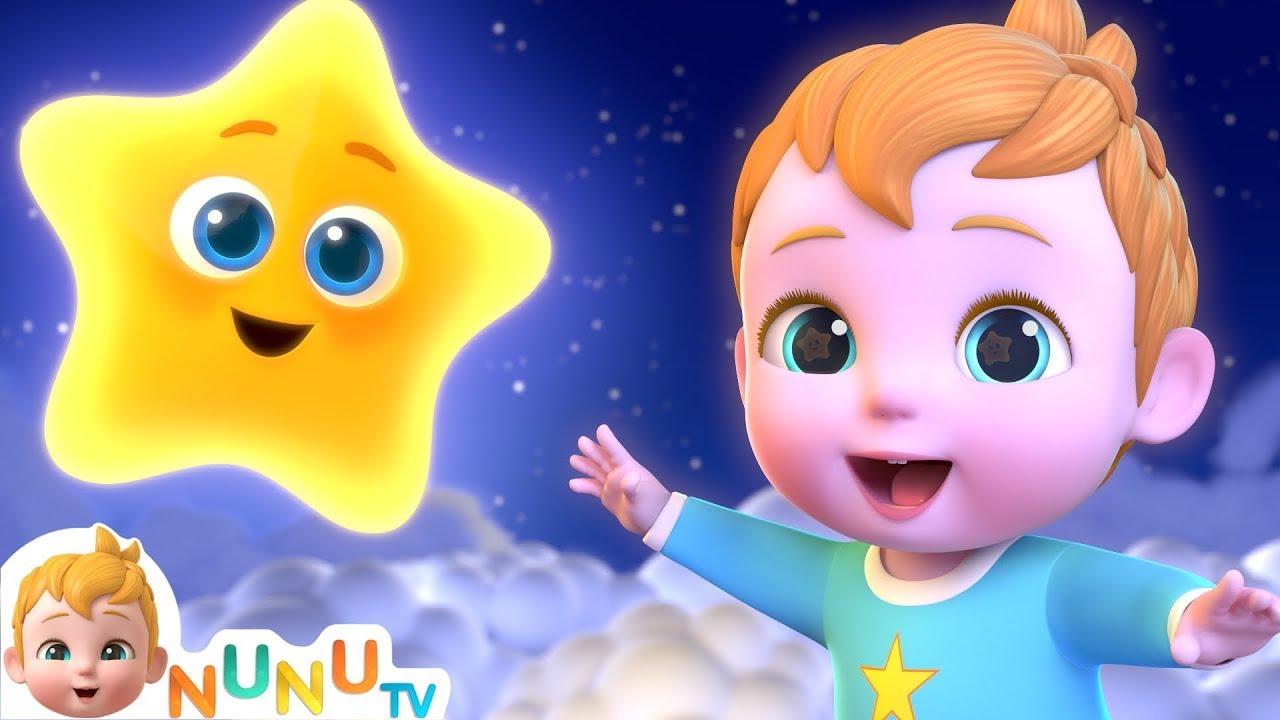 Twinkle Twinkle Little Star | Nursery Rhymes & Kids Songs | wheel on ...