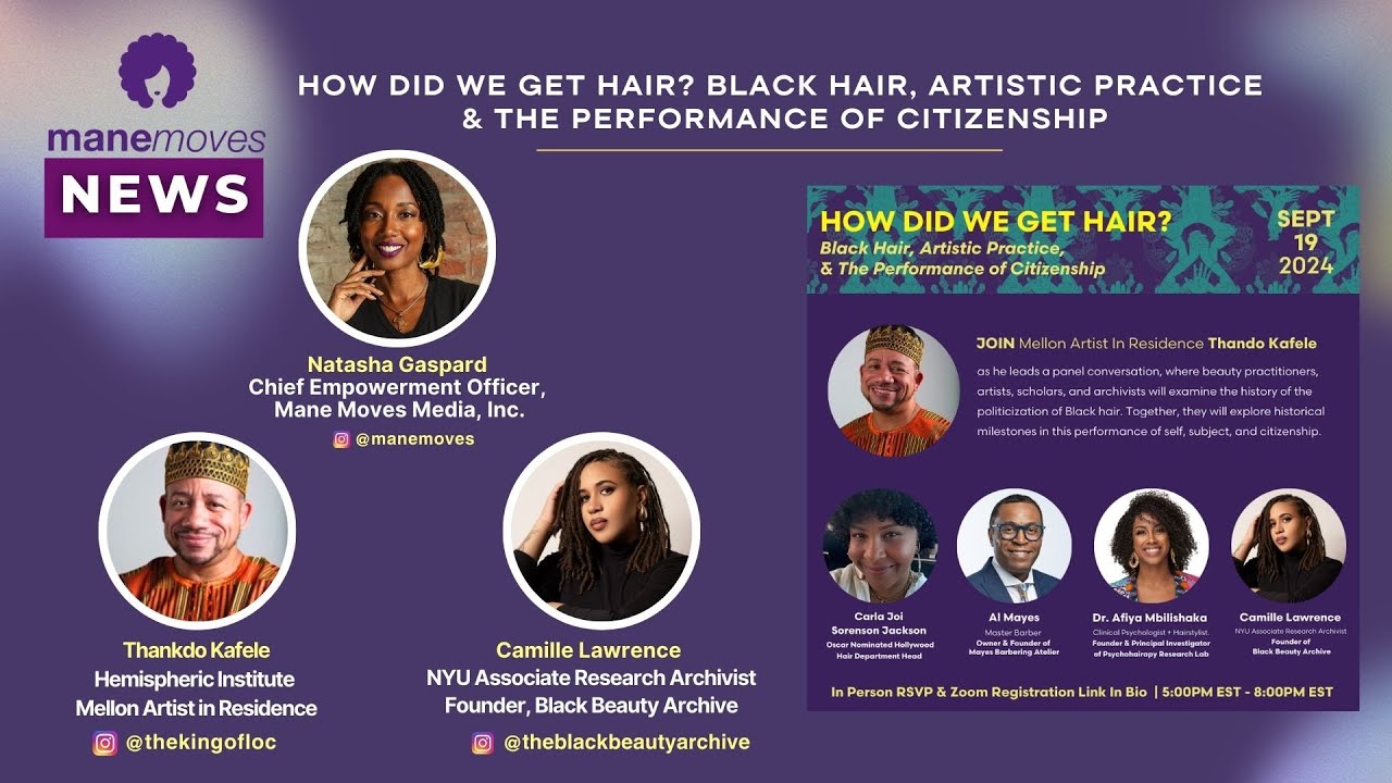 How Did We Get Hair? Interview with Thando Kafele & Camille Lawrence ...