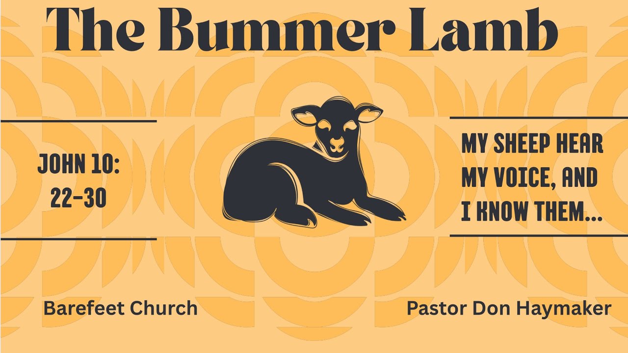 The Bummer Lamb - John‬ ‭10‬:‭22‬-‭30‬ ‭NKJV - YouTube