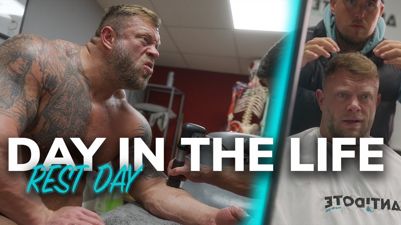 DAY IN THE LIFE: IFBB PRO BODYBUILDER REST DAY EDITION - YouTube