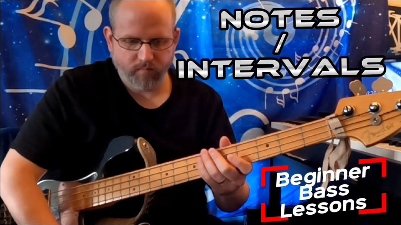 Beginner Bass Lessons | Episode 1 | Notes/Intervals - YouTube