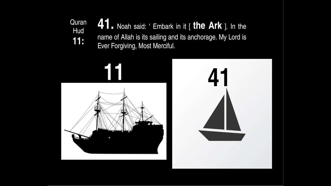 Noah's Ark, numbers as symbol ! Quran's Miracle, Hud 11:41 - YouTube