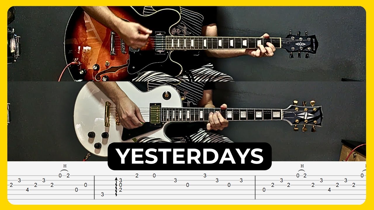 Yesterdays - Guns N' Roses | Tabs | Guitar Lesson | Cover | Tutorial ...