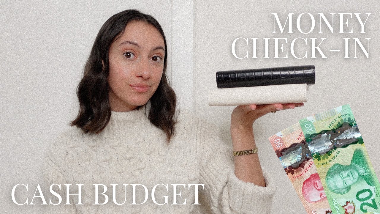 MID-MONTH MONEY CHECK IN 💸 Cash Envelopes Budgeting Update + Holiday ...