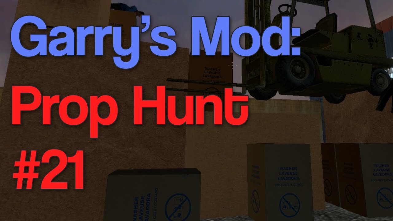 Gmod Prop Hunt 21: "The Box Gun" - YouTube