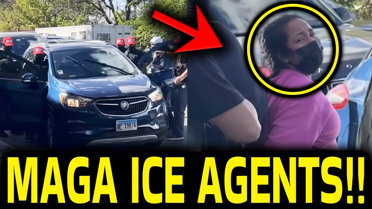 MAGA ICE Agents ATTACK WOMAN On Camera - YouTube