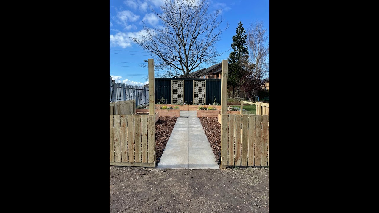 Linburn Academy Allotment & Sensory Garden - YouTube