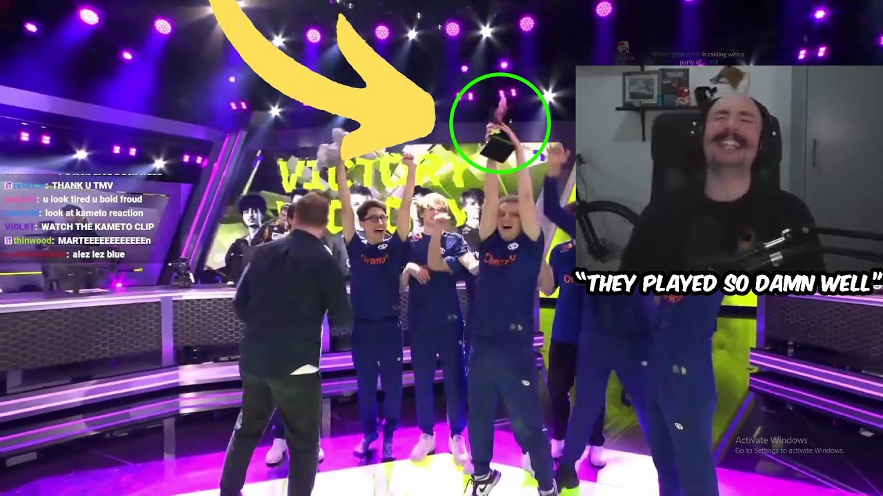 Sideshow Reacts to Karmine Corp Lifting the Trophy after Defeating Team ...