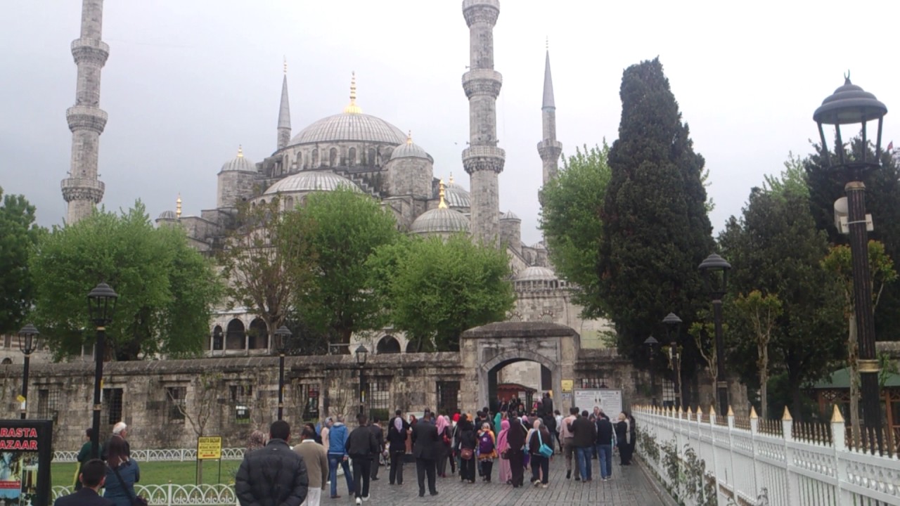 Turkey - Istanbul Blue Mosque call to prayer - YouTube