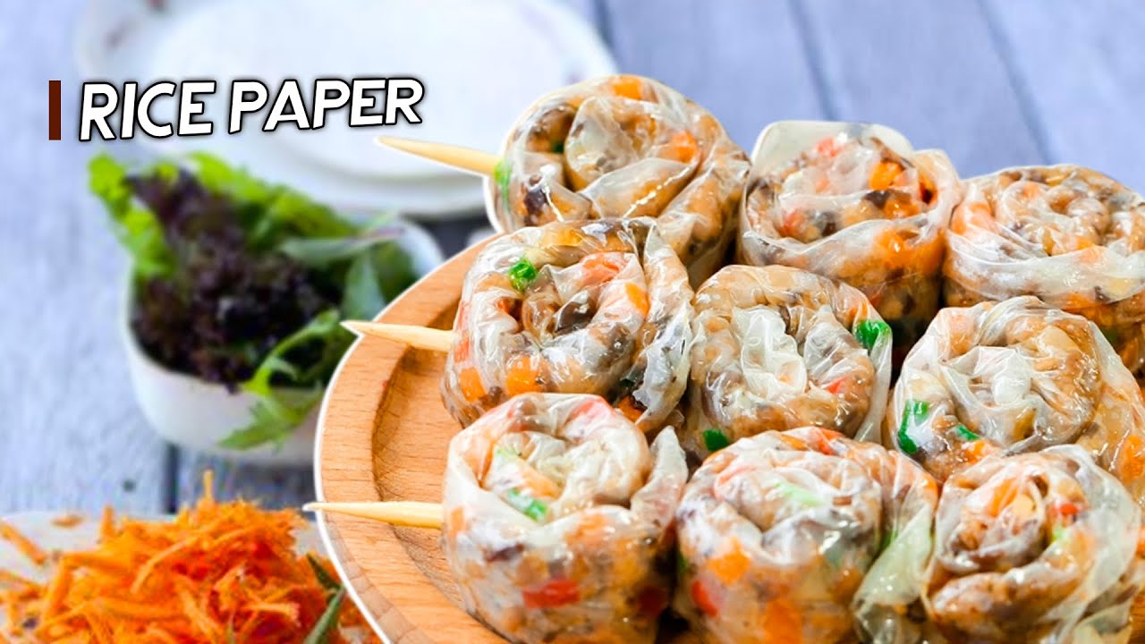 How to Make Perfect The Prettiest (and Tastiest) Vietnamese Rice Paper ...