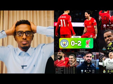 Pep Bahdil kuma yara,Salah waa Blon Do,or,Fabregas oo shumac ah,Real oo ...