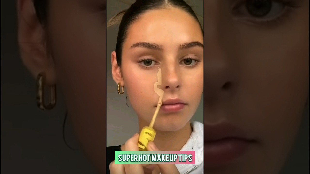 Let's Try Full face Contour Hack. #makeuphacks #makeuptutorial # ...