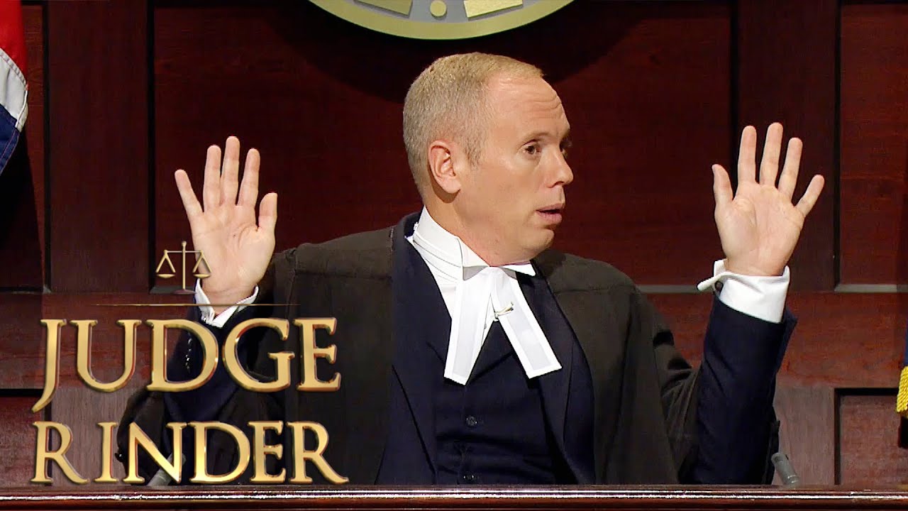 Rinder's Rave Has The Courtroom in Hysterics | Judge Rinder Funny ...