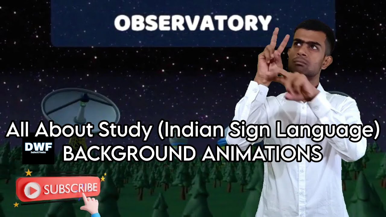 Background Animations in Indian Sign Language | ISL | - YouTube