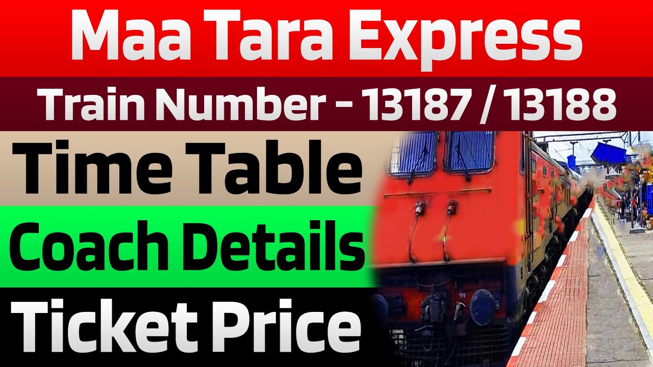 Maa Tara Express Train Details | Sealdah Rampurhat Route Maa Tara ...