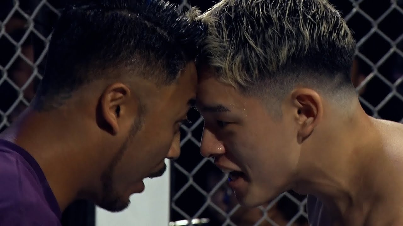 初のベアナックル実現！メカ君vsタイセイ【BreakingDown13】 - YouTube