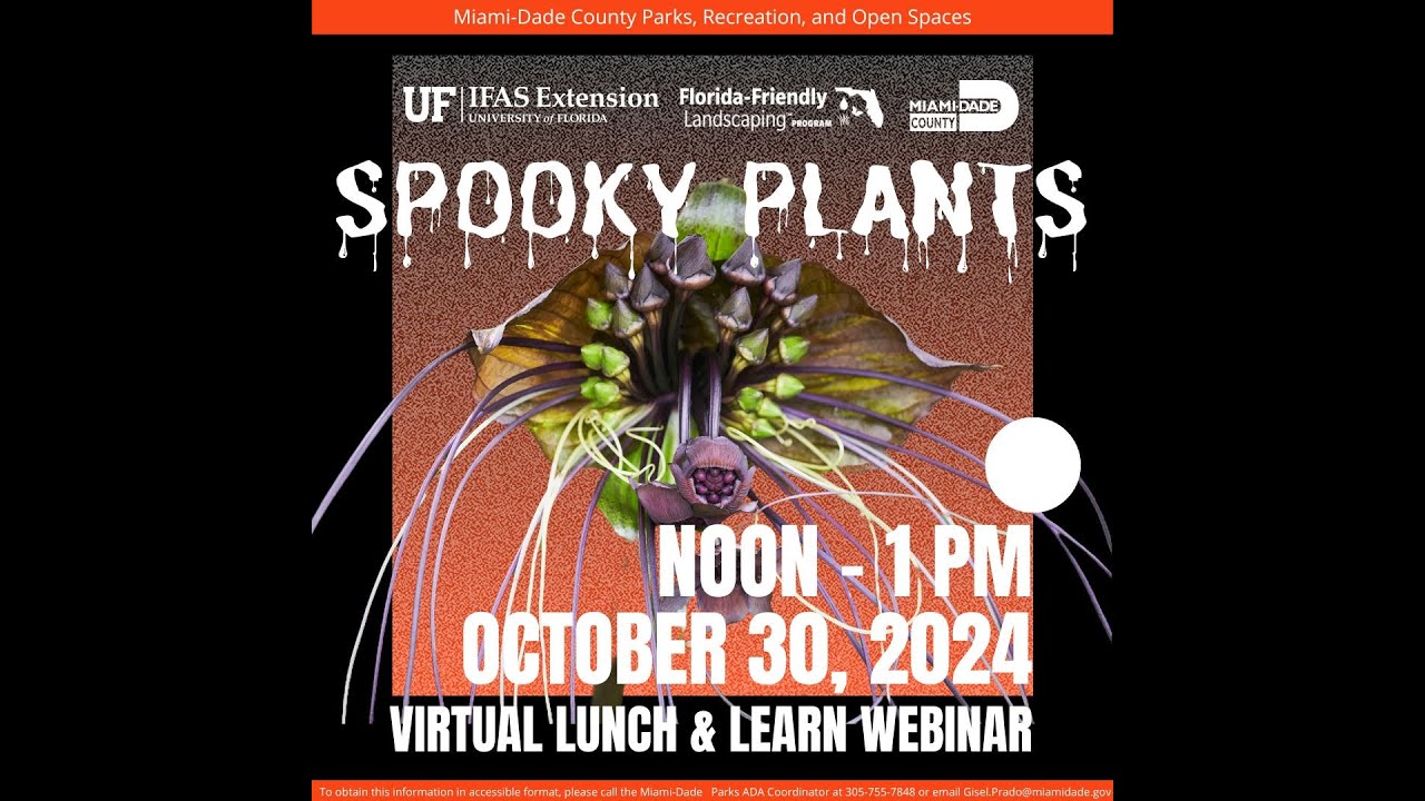 Spooky Plants In Your Backyard Webinar - YouTube