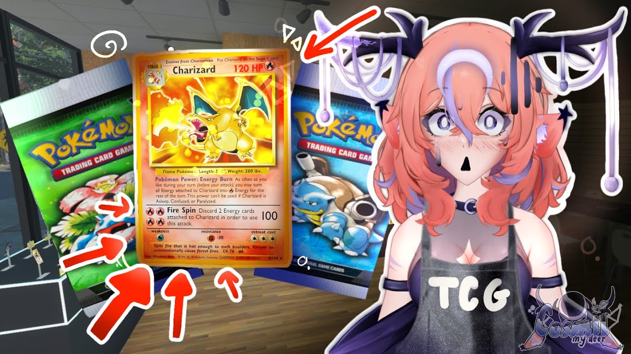 What Happens when a DEER Runs a POKEMON CARD SHOP? - YouTube