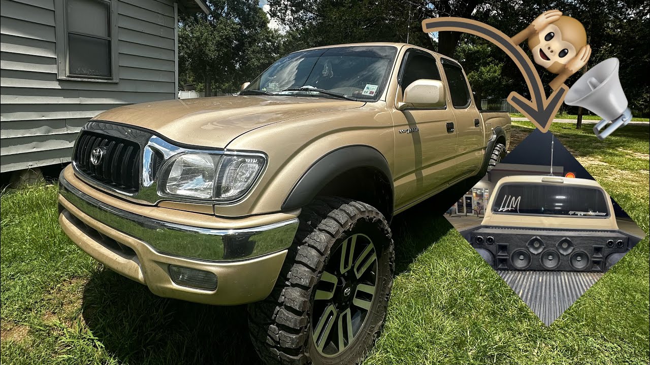 Squatted Tacoma gets Insane Stunt Wall Built 🙉📢 - YouTube