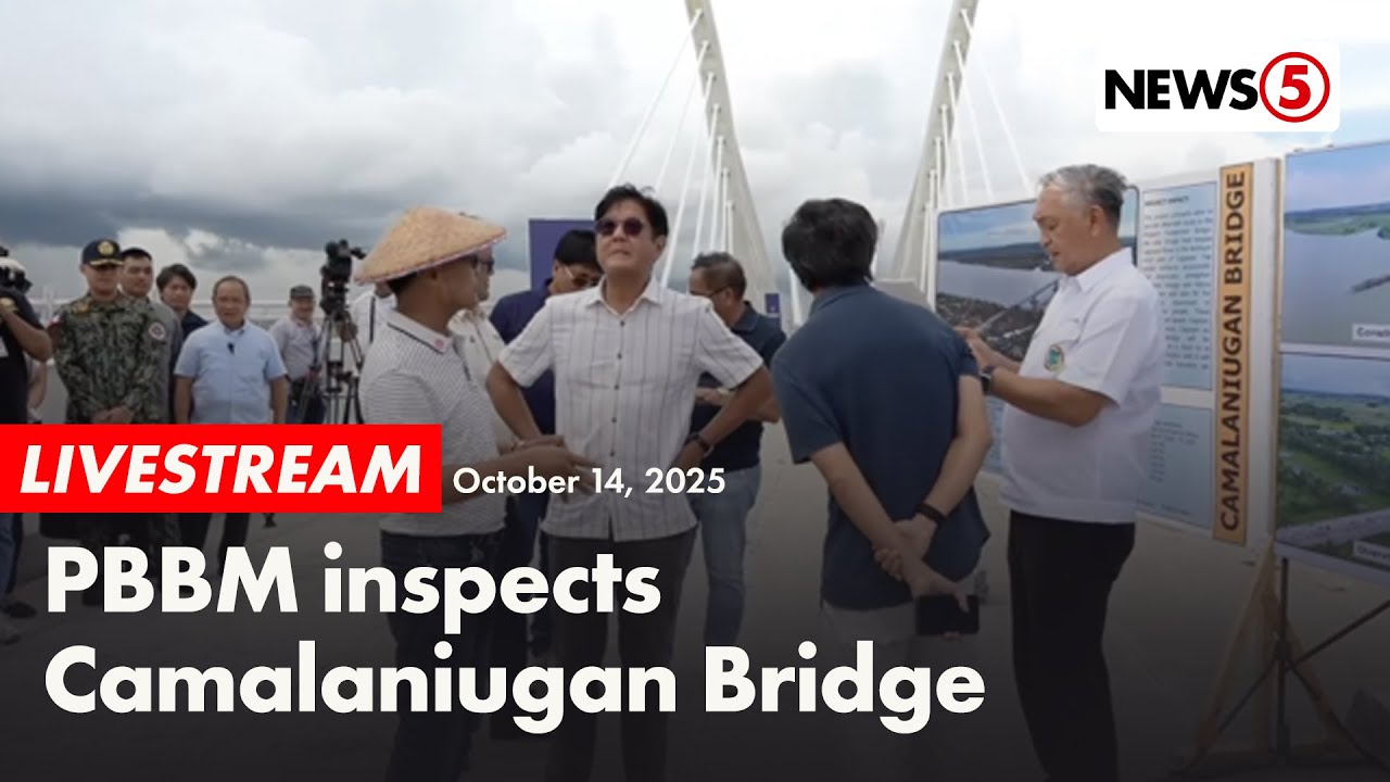 LIVE | Pres. Marcos Jr. inspects Camalaniugan Bridge in Cagayan ...