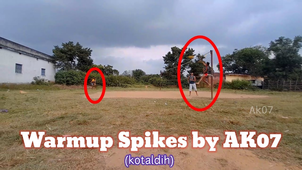 warmup spikes by ak07 (kotaldih) | part-2 | Practice time spikes 💥 # ...
